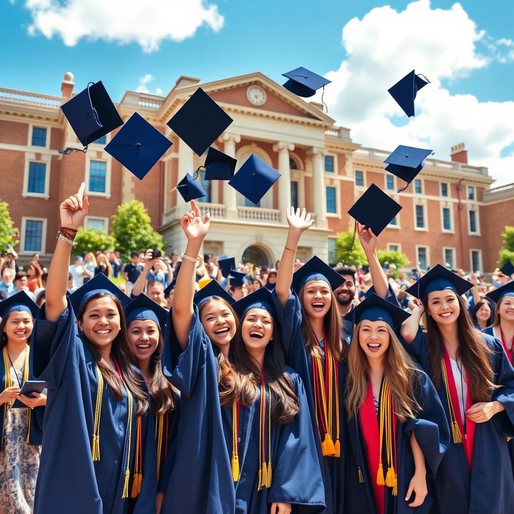 Celebrate Diversity: Joyful University Graduation
