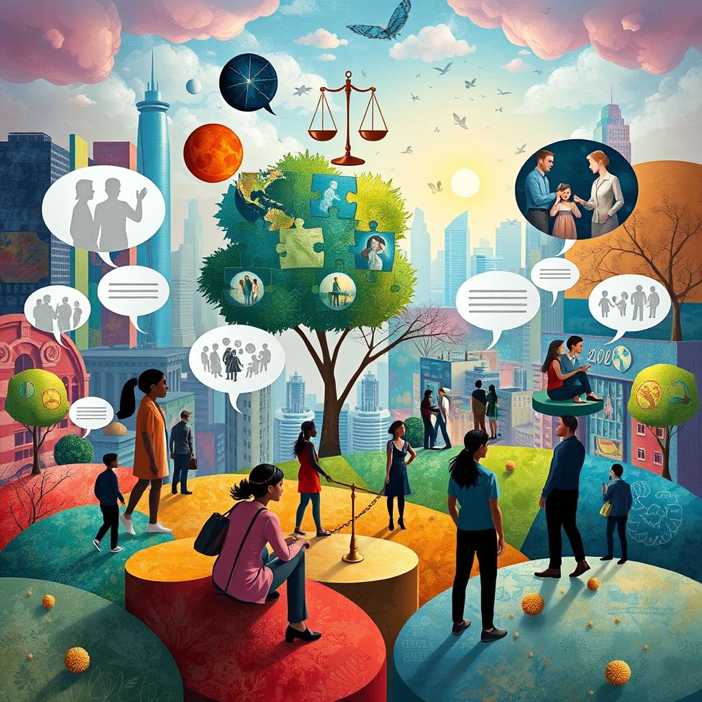 Dive Into the Mind: Abstract Visualization of Psychological Testing