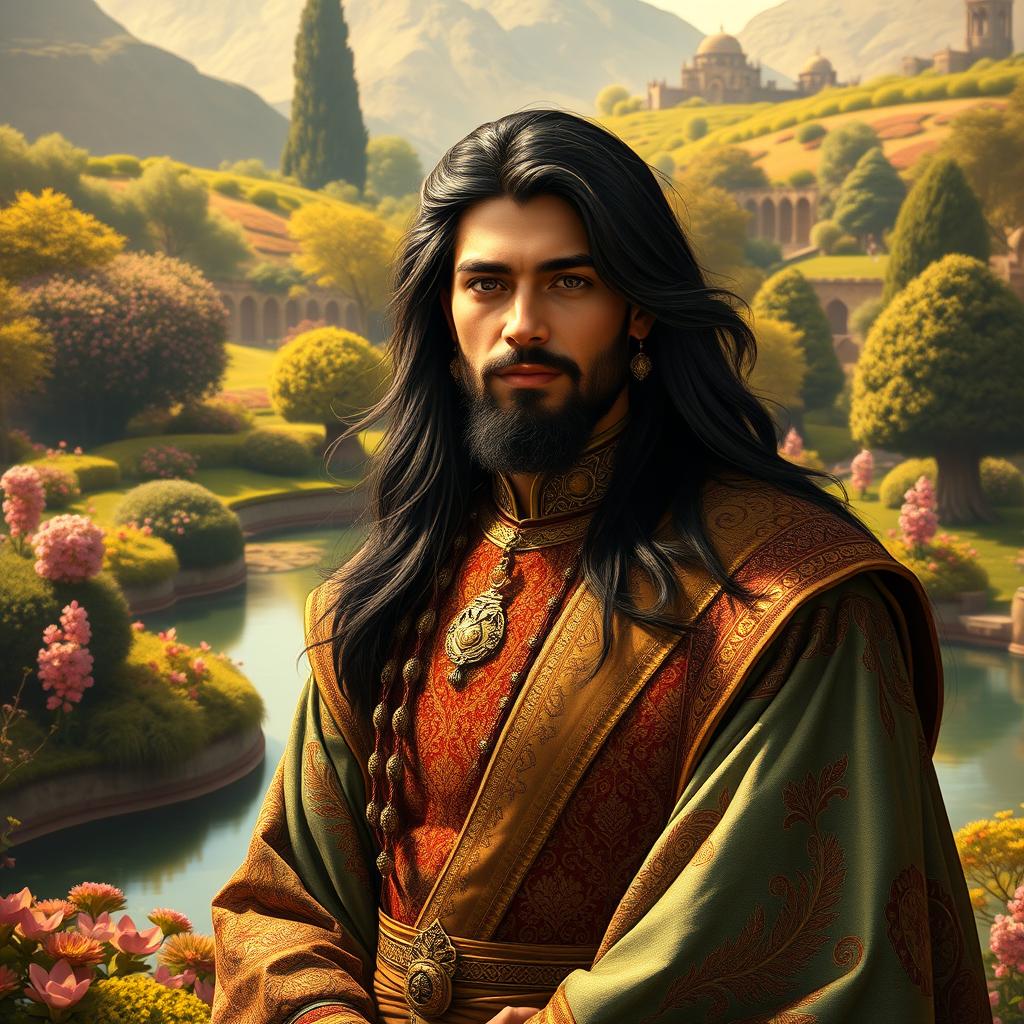Portrait of Prince Sohrab: A Persian Masterpiece