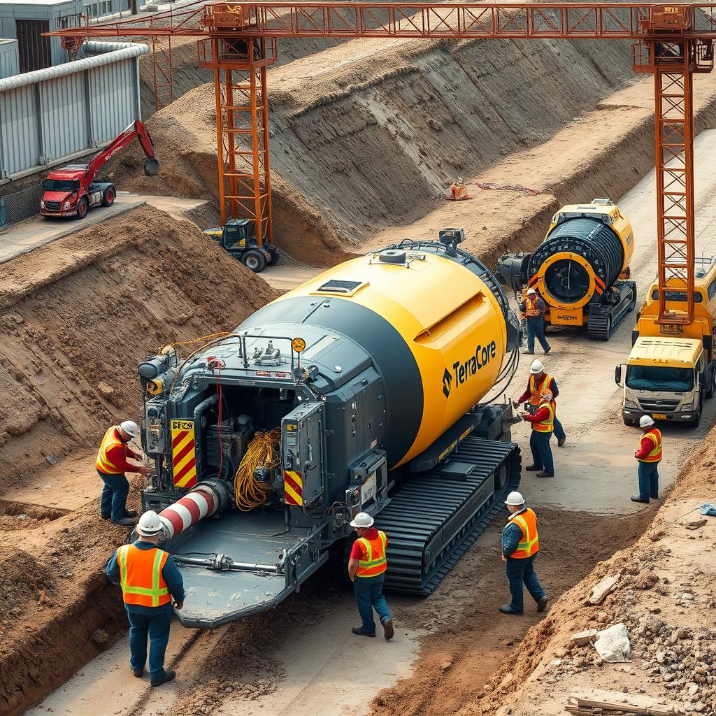 Explore TerraCore: Advanced NDRC Micro-Tunneling Equipment