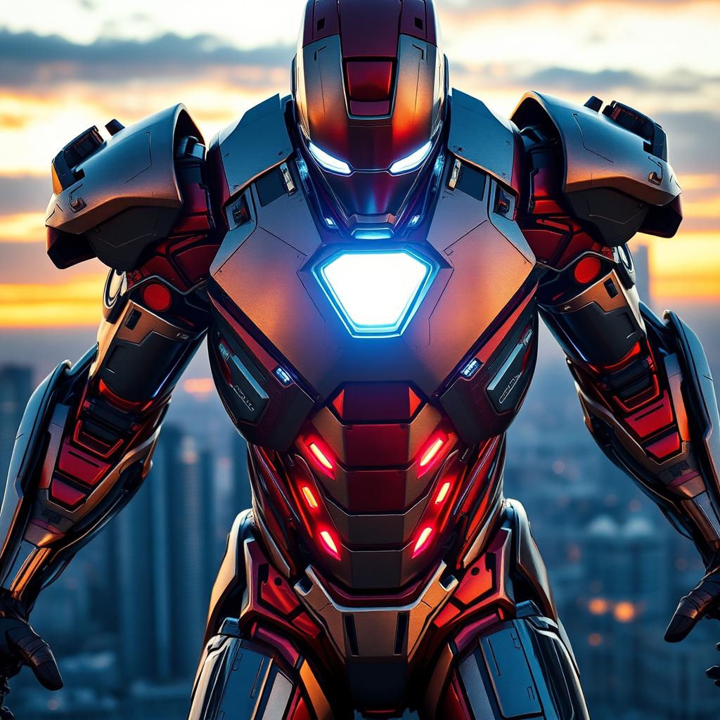 Unleash the Power: Dynamic Iron Man Suit