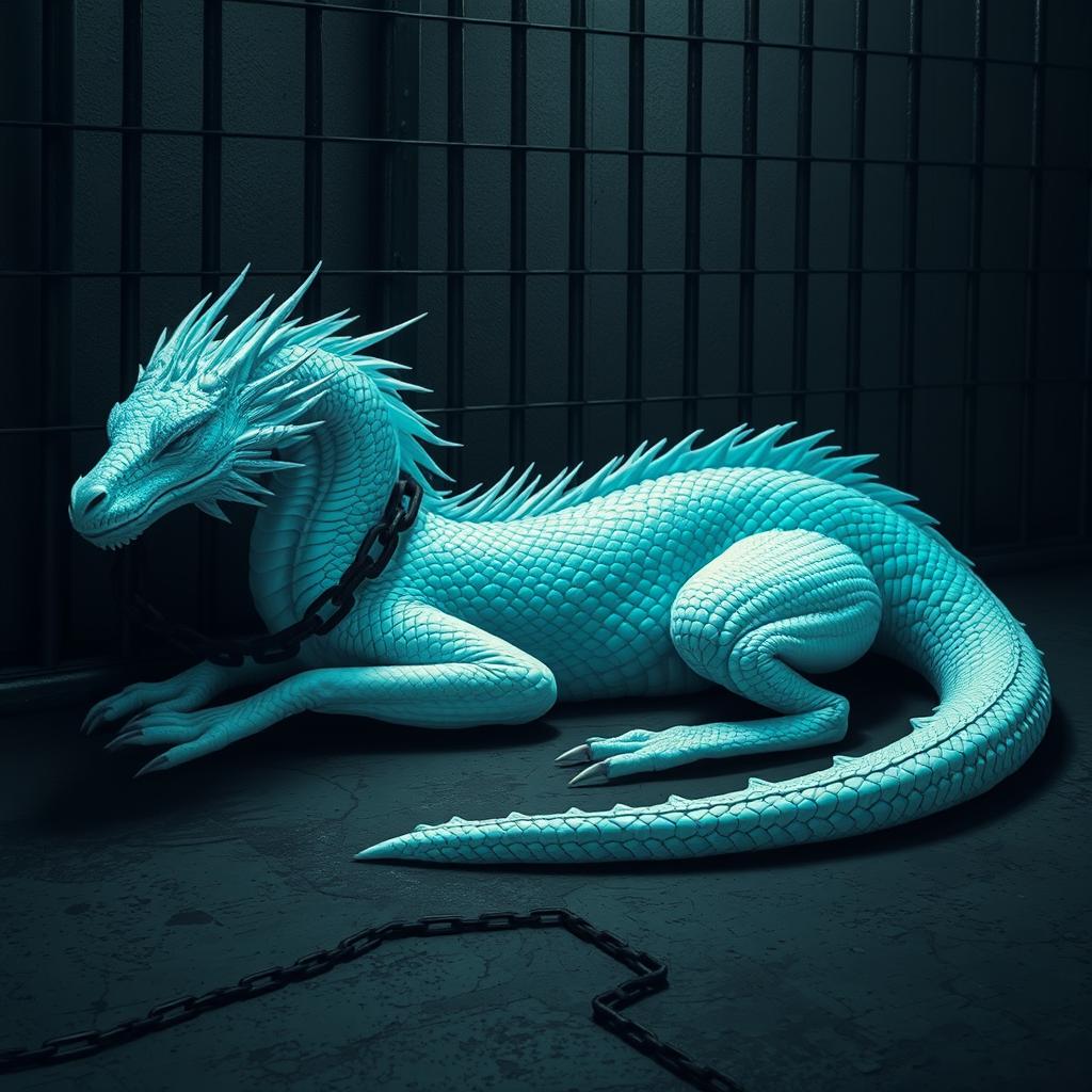 Majestic Slender Dragon in Captivity