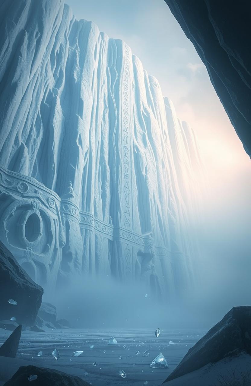 Explore the Enigmatic Ice Wall