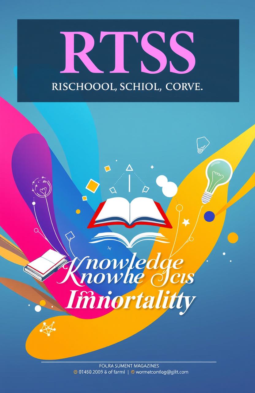 RTSS School Magazine Cover Design
