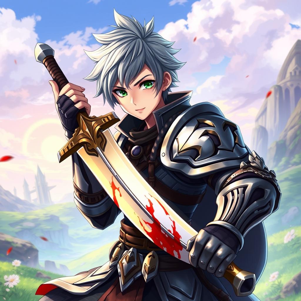 Unleash the Warrior Within: Anime-Style Hero from Metin2