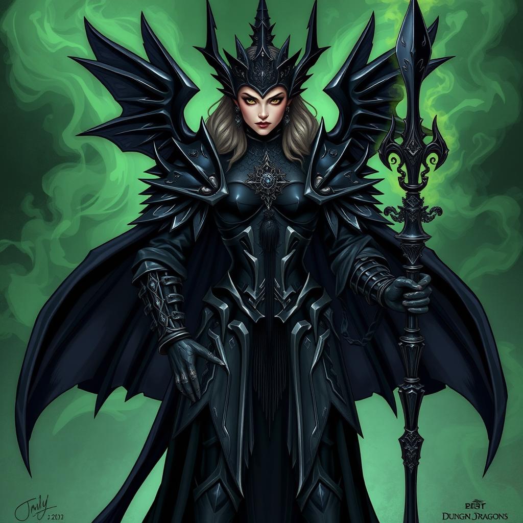 The Cruel Empress: Dark Power in Lavish Armor