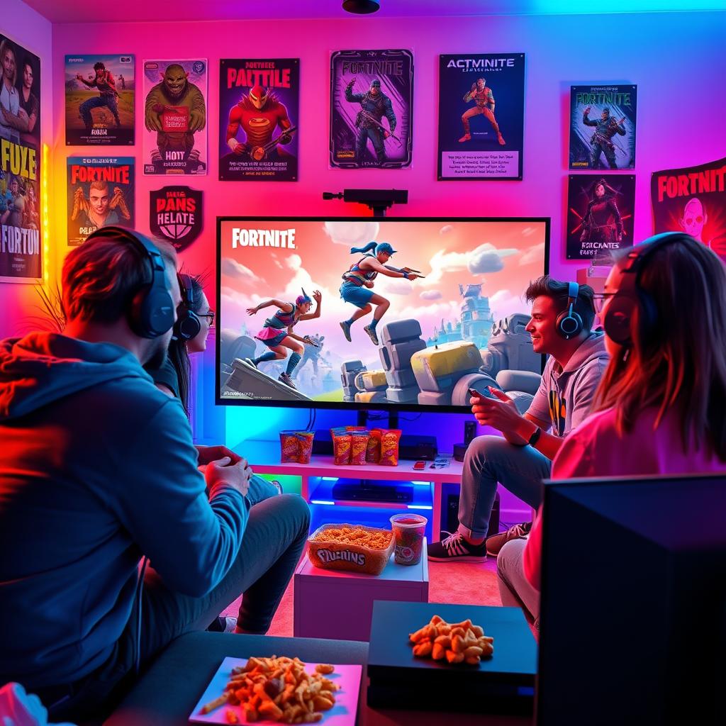 Epic Fortnite Night: Friends Unite!