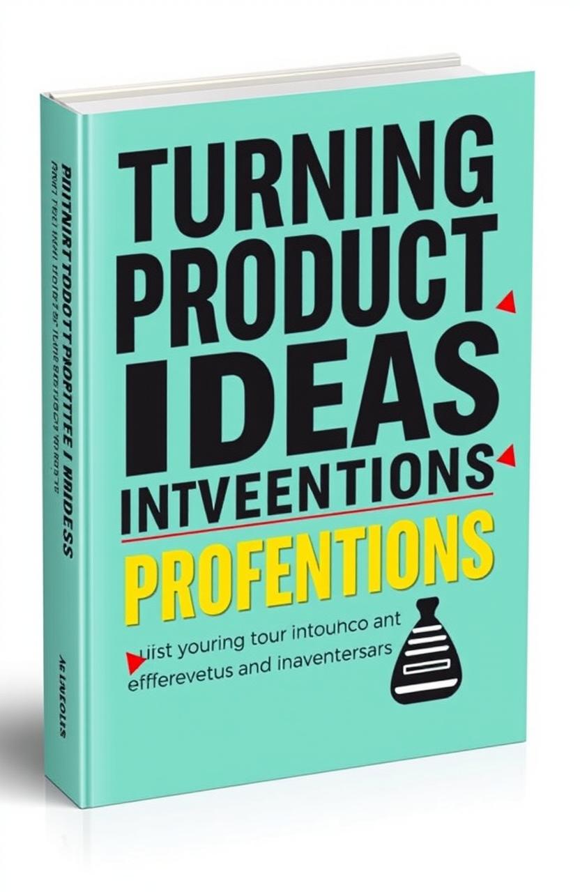 Transform Your Ideas: Book Cover Design for 'Turning Product Ideas Into ...