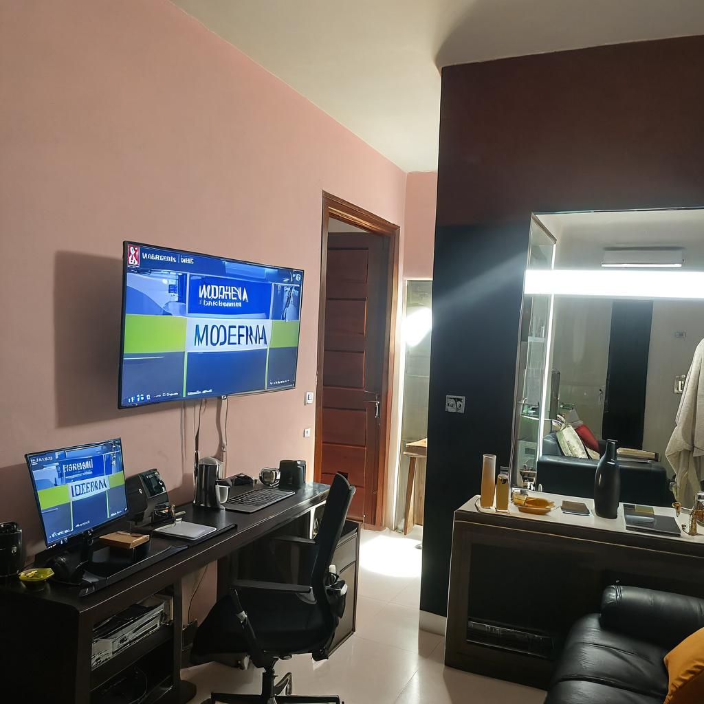 Work in Style: Modern Hotel Office Setup