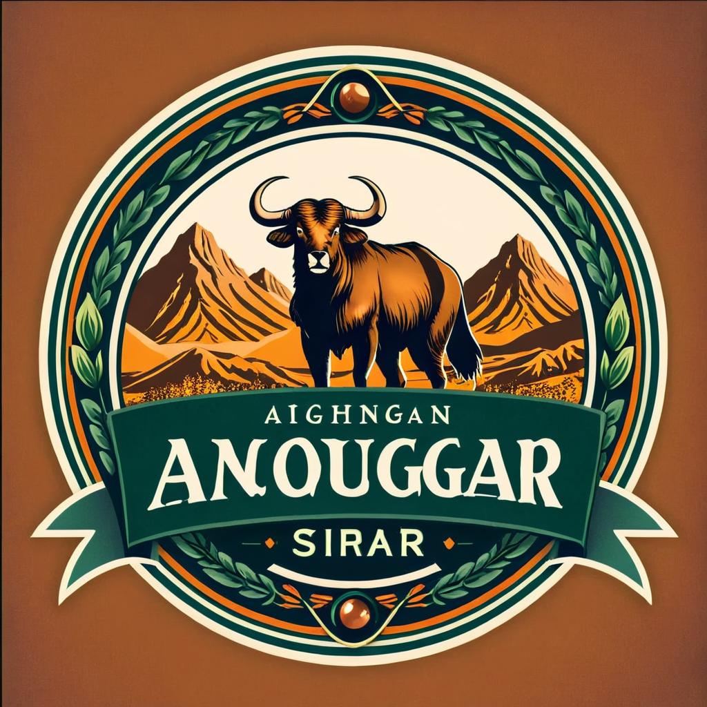 Bold Animal Emblem: Strength & Reliability