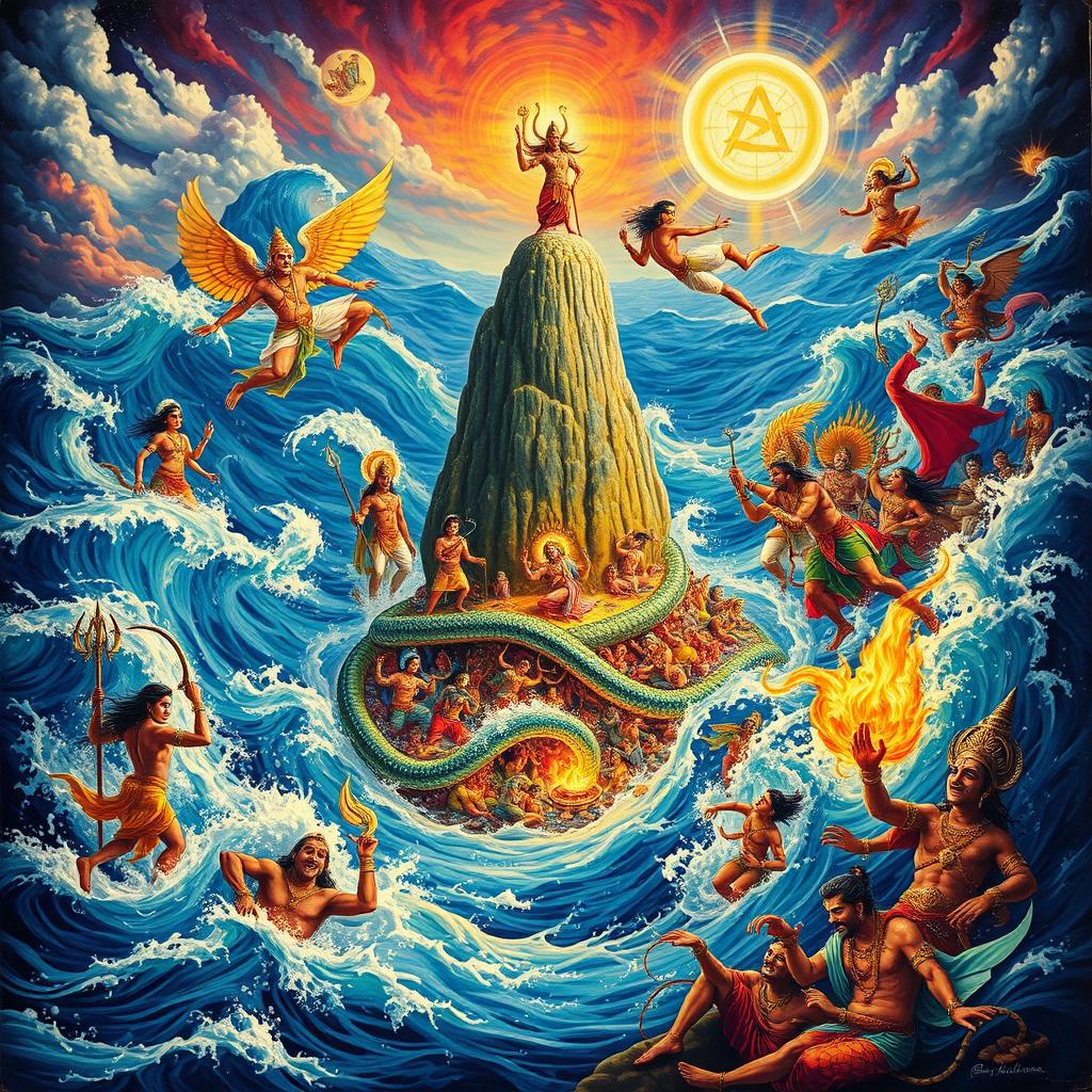 Samudra Manthan: The Divine Churning of the Ocean