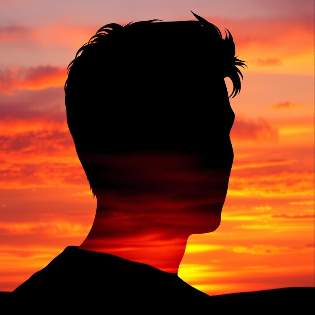 Art Meets Nature: Layers of Shadows at Sunset