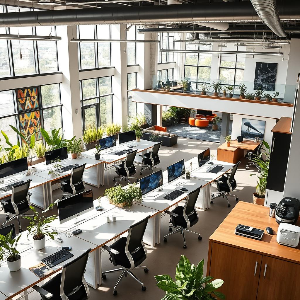 Elevate Your Workspace: Modern Office Interior Inspiration