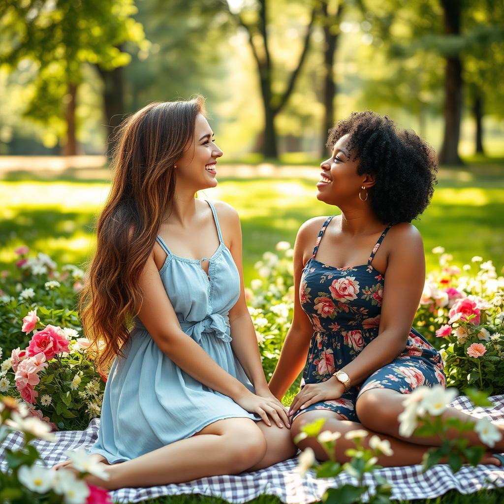 Romantic Moments: Love in Nature and Beach Bliss