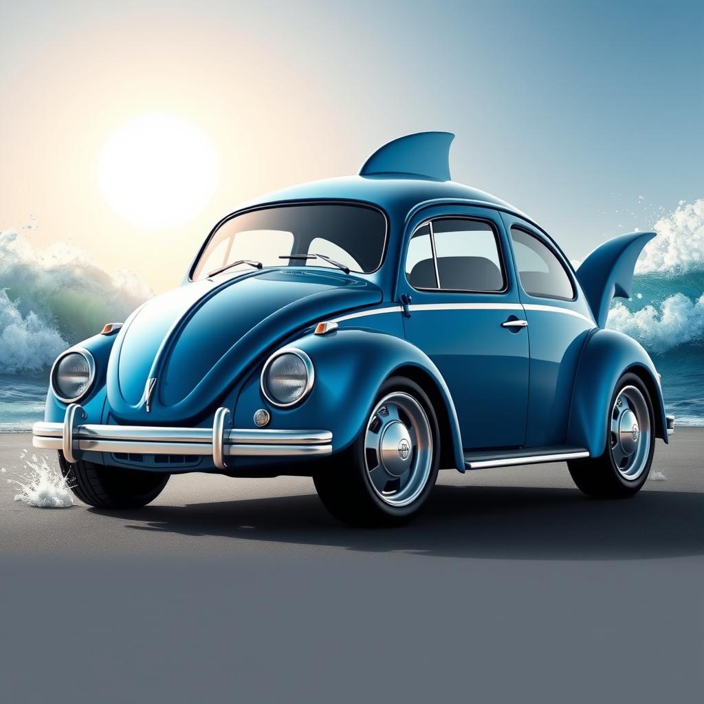 Dive into Style: The Shark Beetle