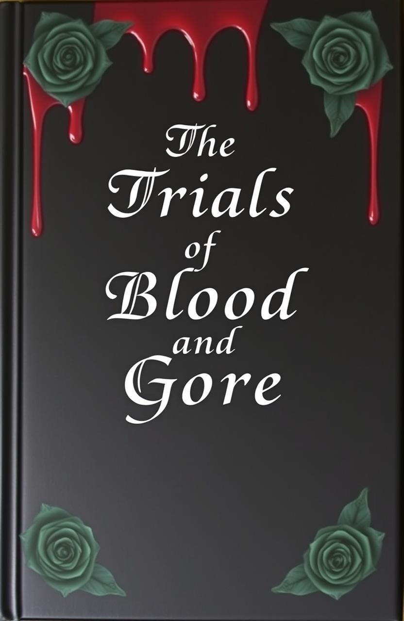 Unleash Your Imagination: Dramatic Blood Drip Book Cover