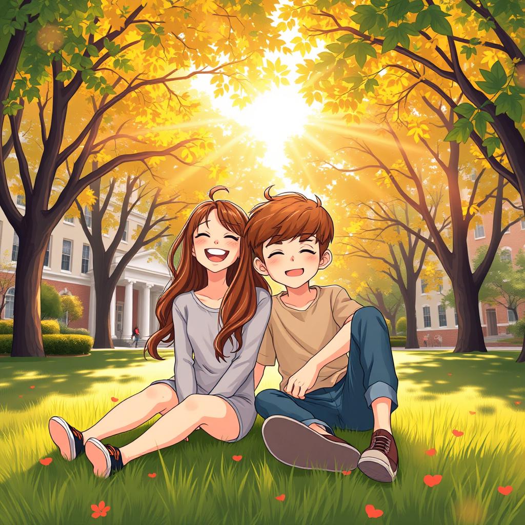 Heartwarming Campus Romance: A Tale of Young Love