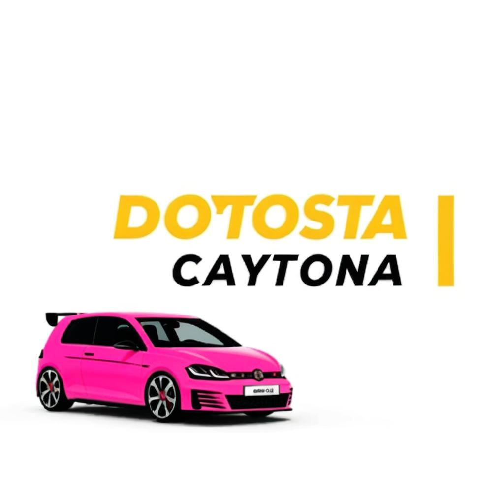 Get Ready to Turn Heads with this Vibrant Pink Car!