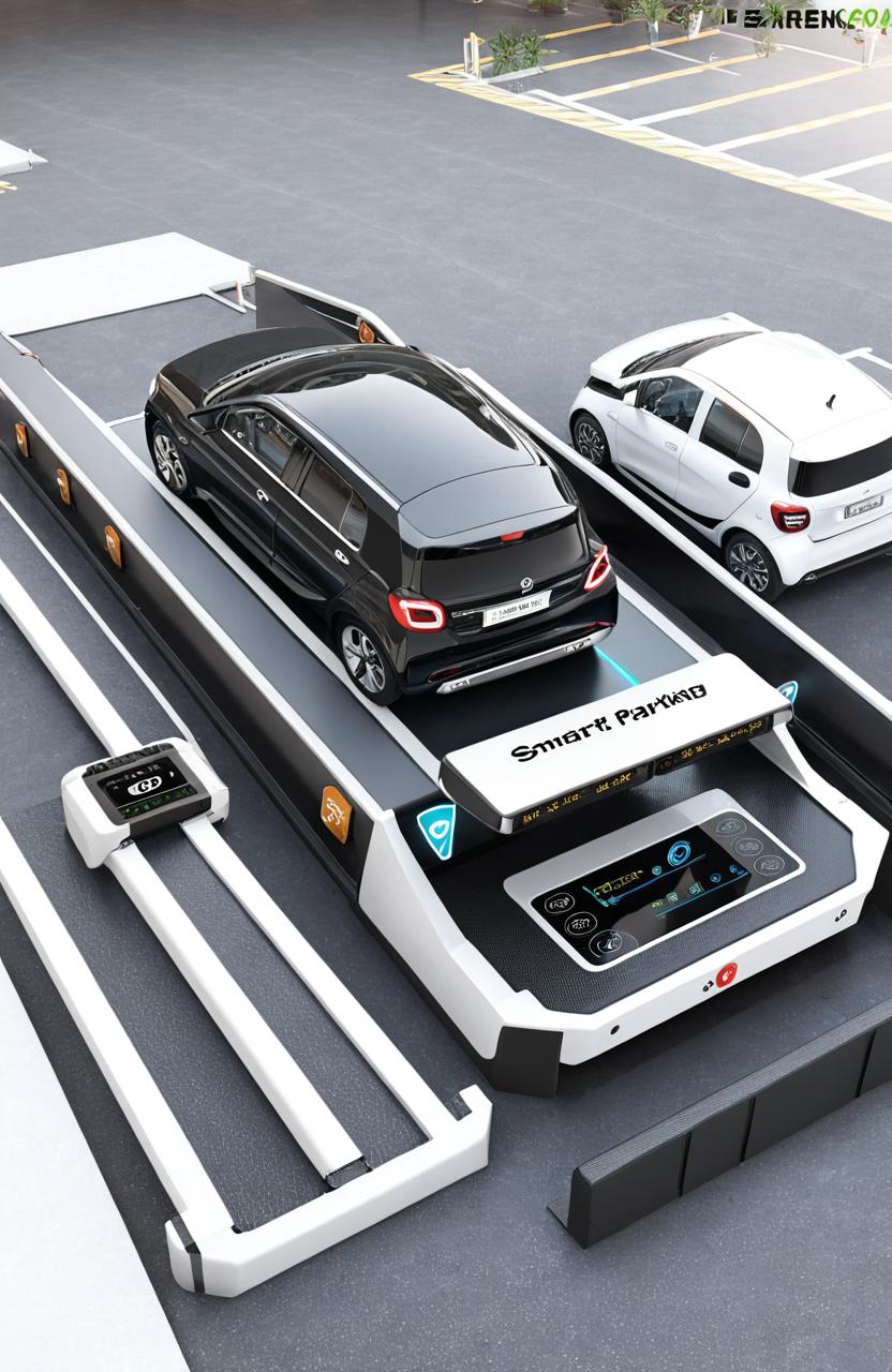 Futuristic Smart Parking System with Electric Vehicles