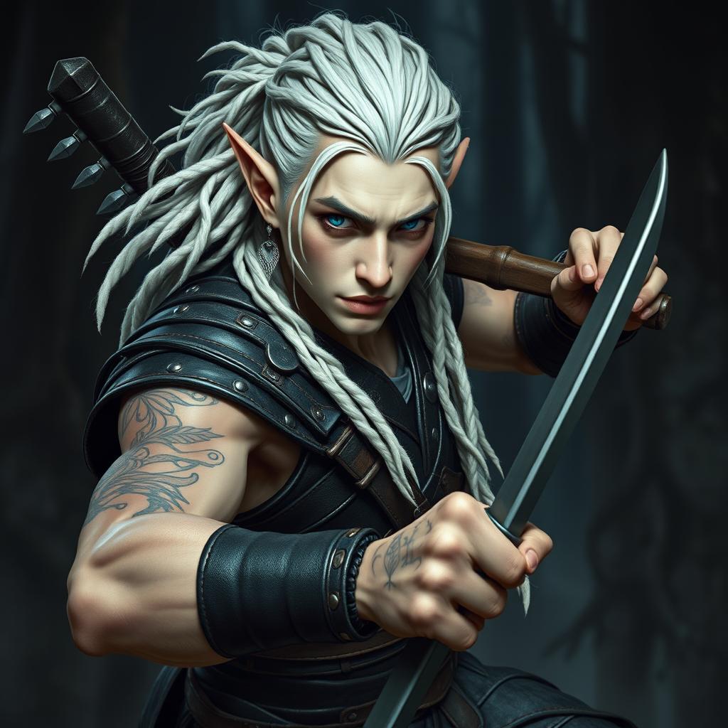 Master of the Bow: Male Elf Battle Ranger
