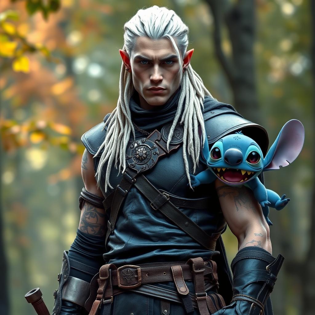Epic Male Elf Battle Ranger | Strength & Agility
