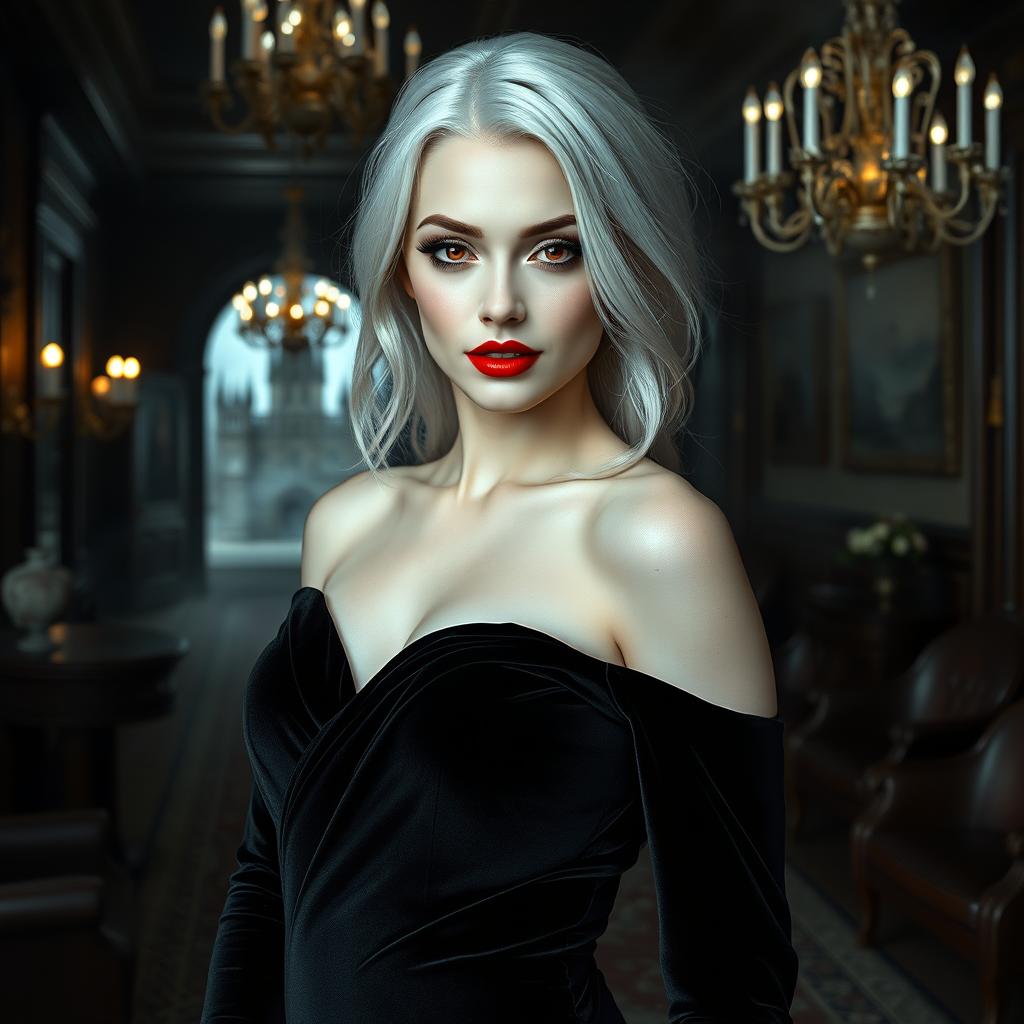Sleek and Stylish: The Modern Vampire Woman