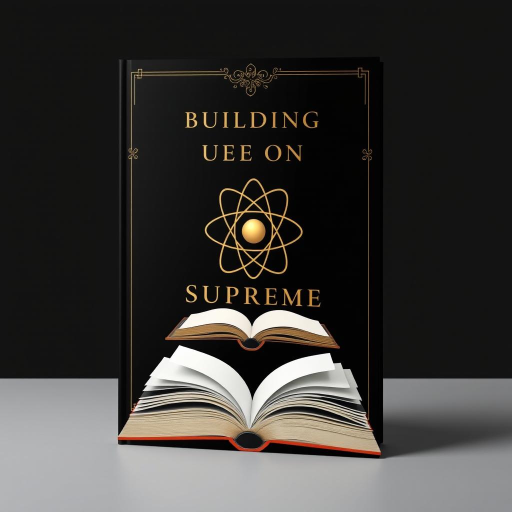 Building Supreme Wisdom: Elegant Book Cover Design