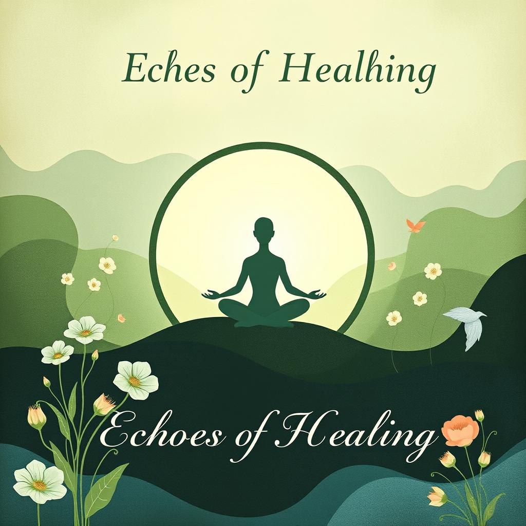 Echoes of Healing: Minimalist Line Art for Self Growth