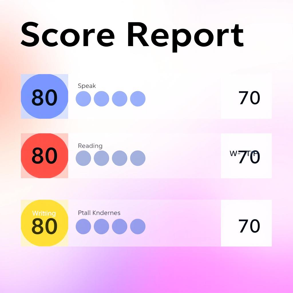 Comprehensive Score Report: Evaluating Speaking, Reading, and Writing ...