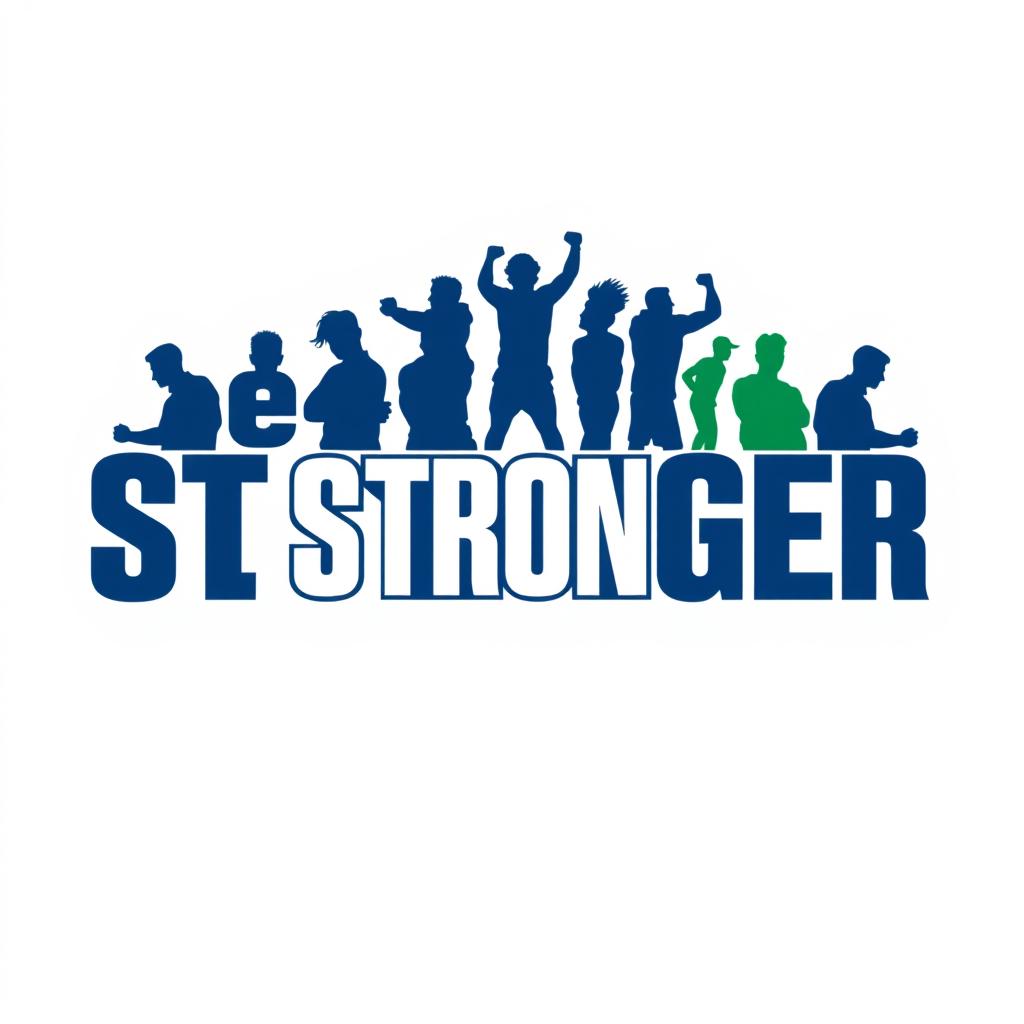 Be Stronger Logo Design: Bold & Inspiring Identity