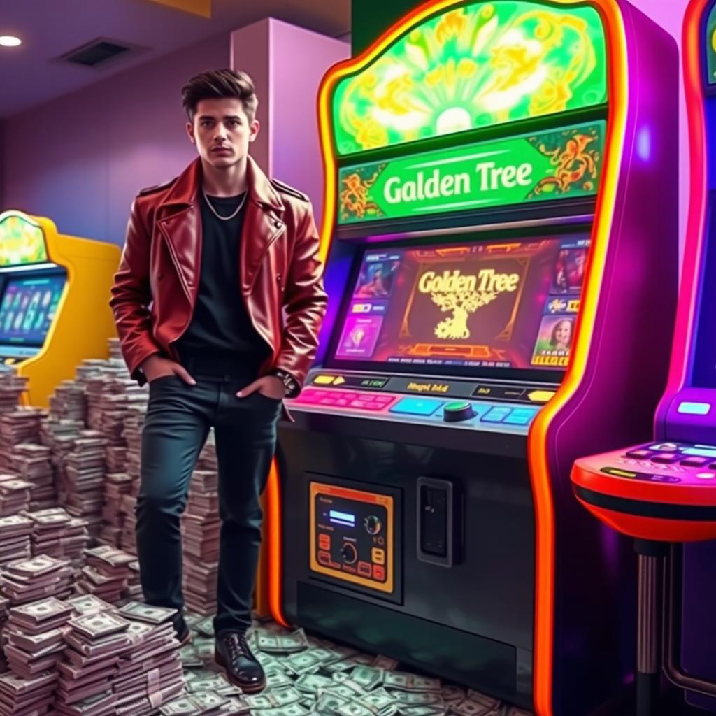 Experience the Excitement of 'Golden Tree' in a Modern Gaming Arcade