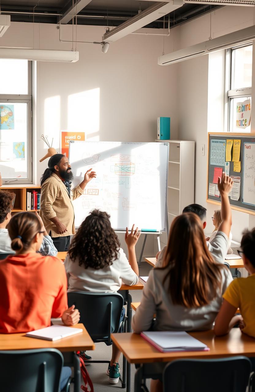 Inspiring Classroom Scenes: Diverse Learning Environments