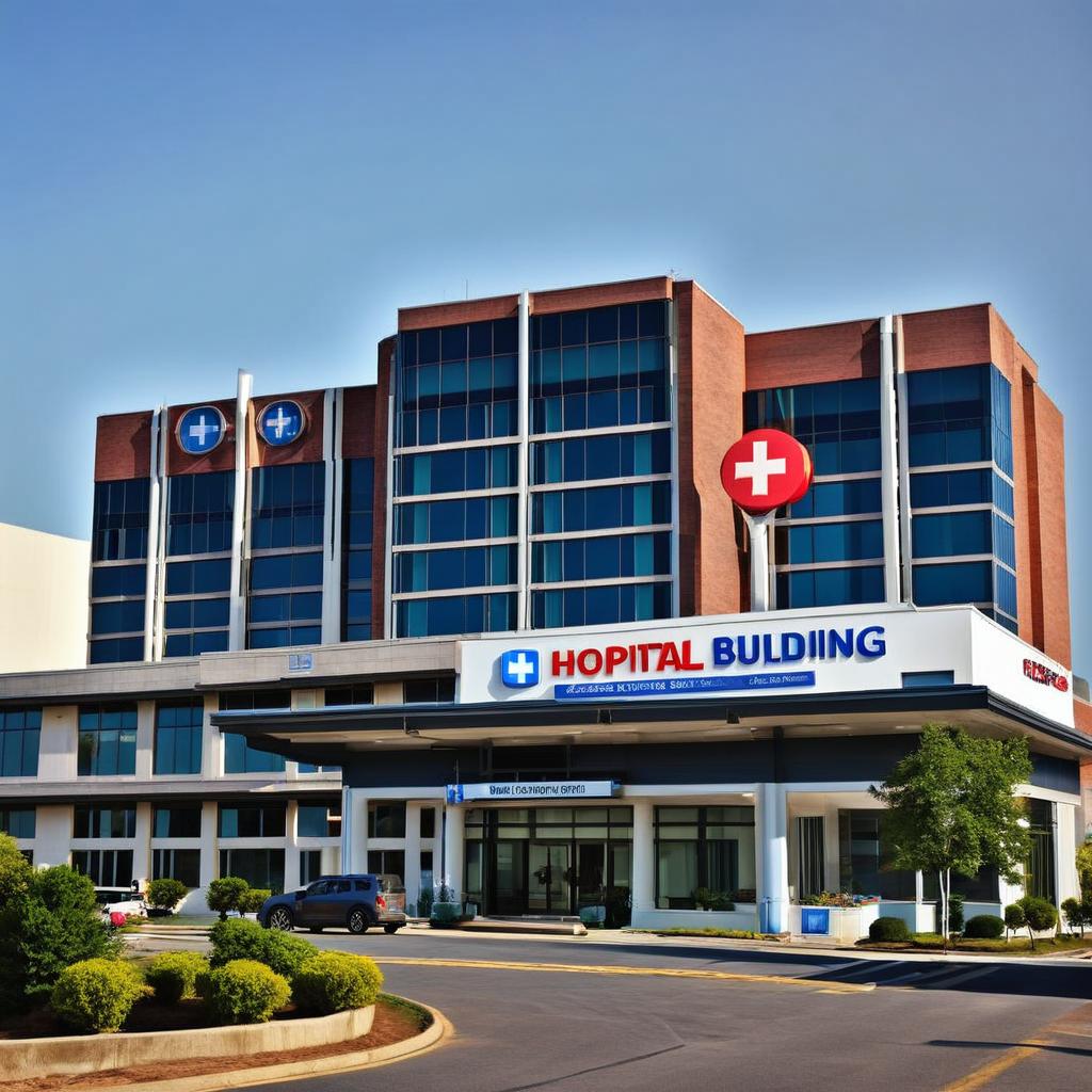 Innovative Healthcare Hub: A Modern Hospital Complex