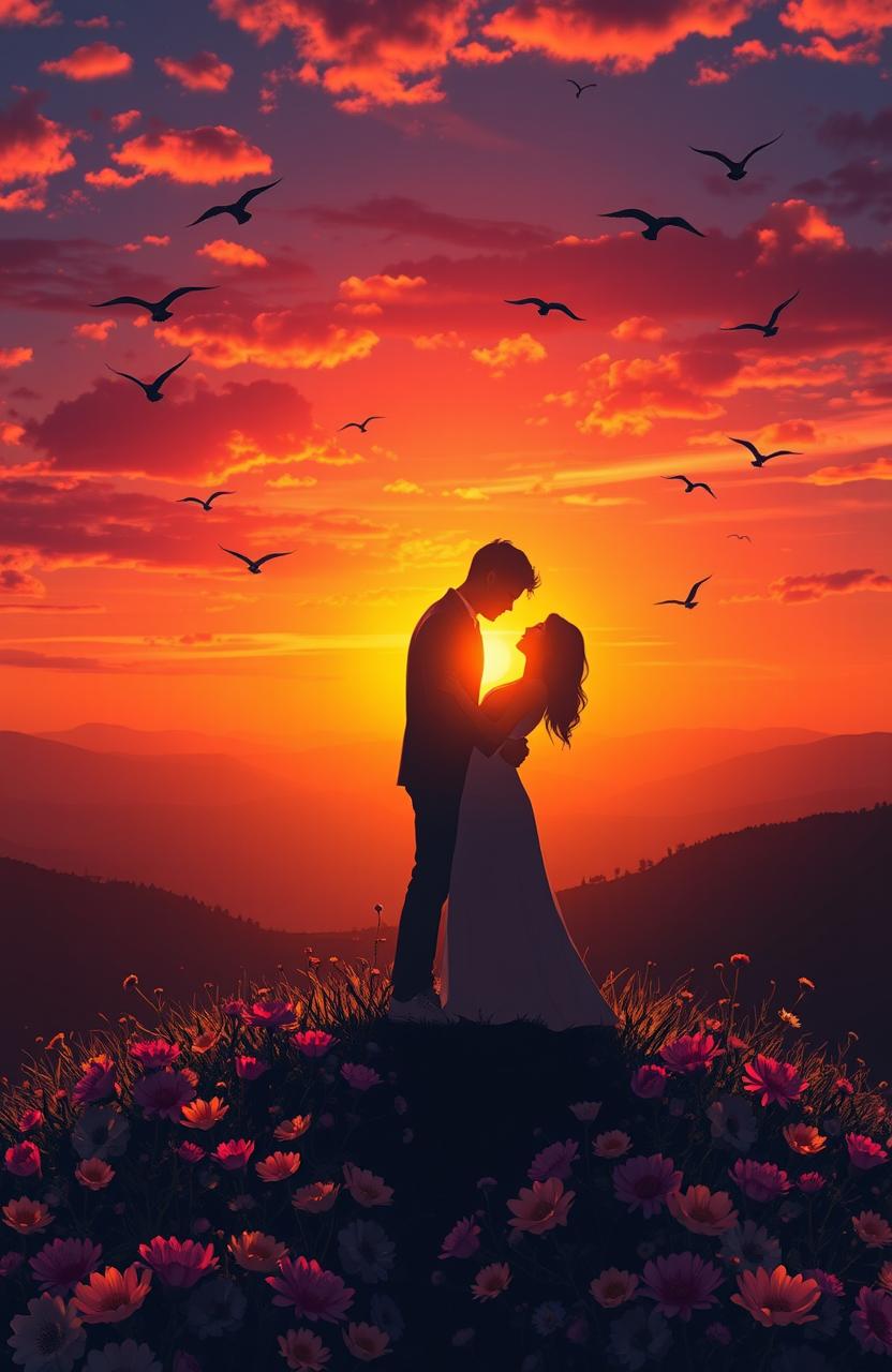 Romantic Sunset: A Captivating Love Story in Nature