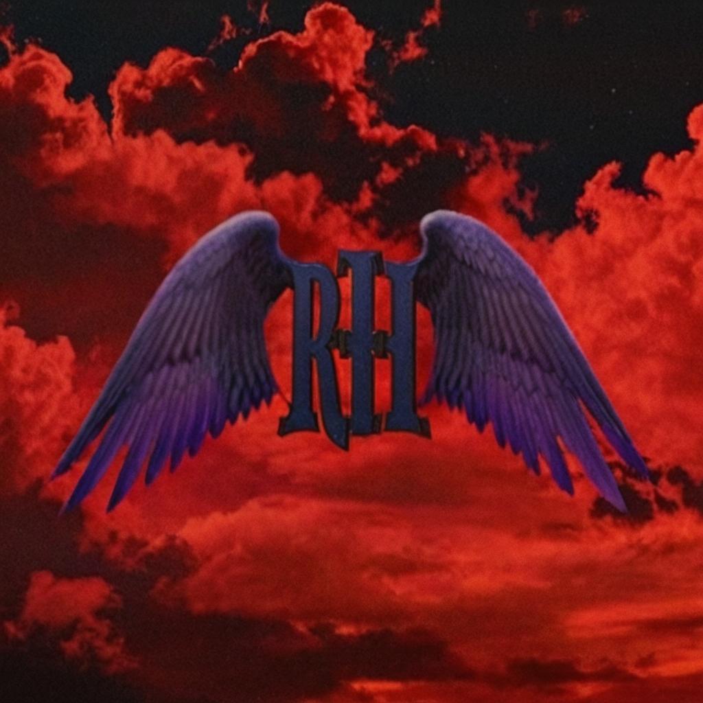 Ethereal Gothic Music Album Cover with BHK Design