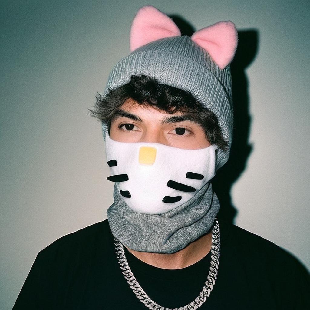 Urban Chic: Hello Kitty Balaclava Fashion Inspiration