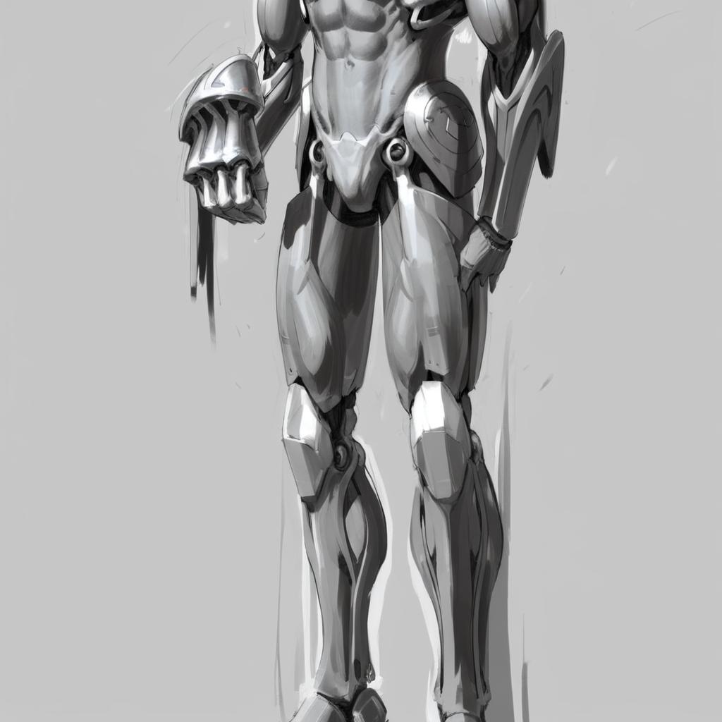 Imposing Yet Graceful Character Design - A Semi-Realistic Approach