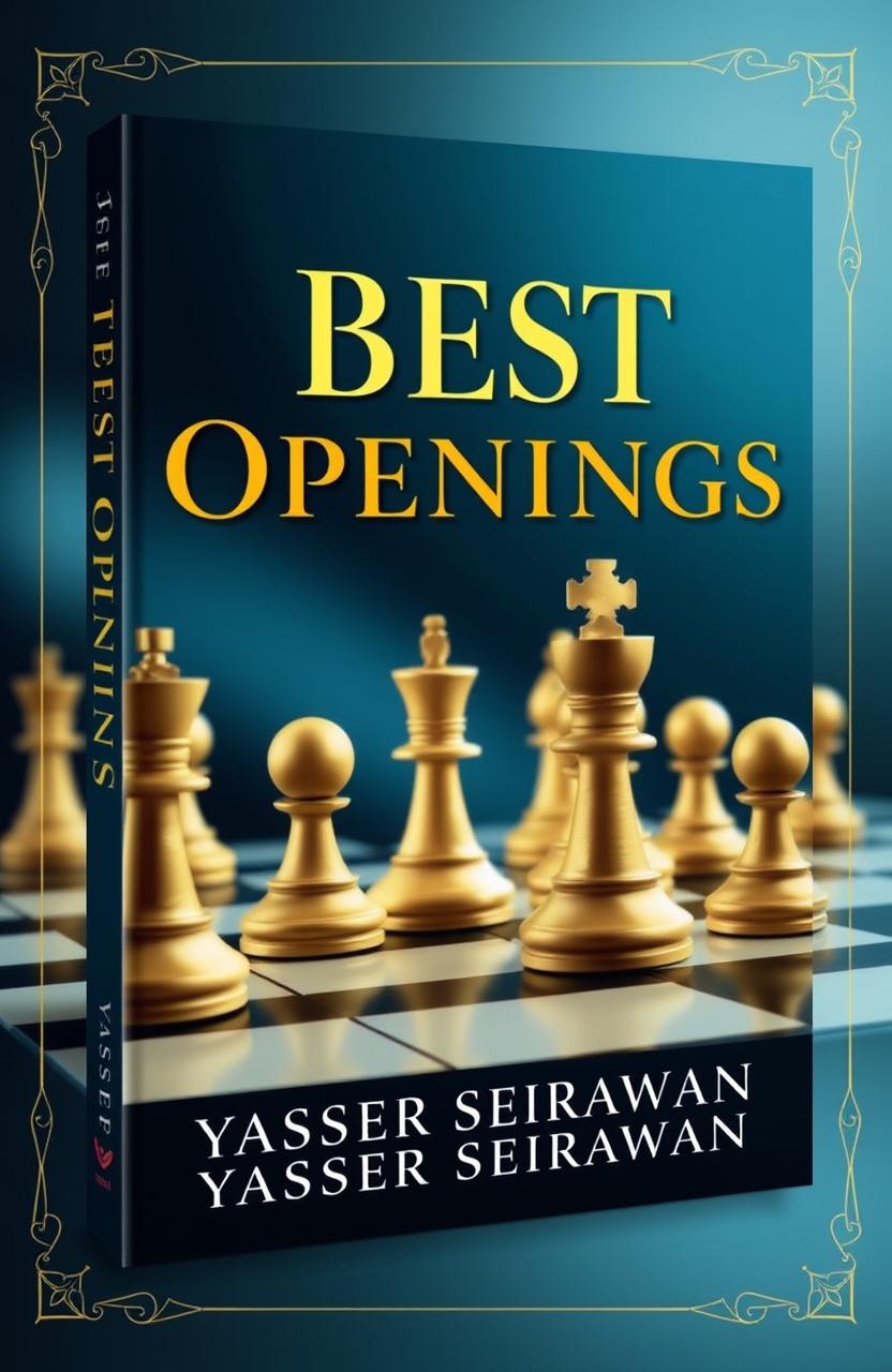 Best Openings - Modern Chess Book Cover Design by Yasser Seirawan