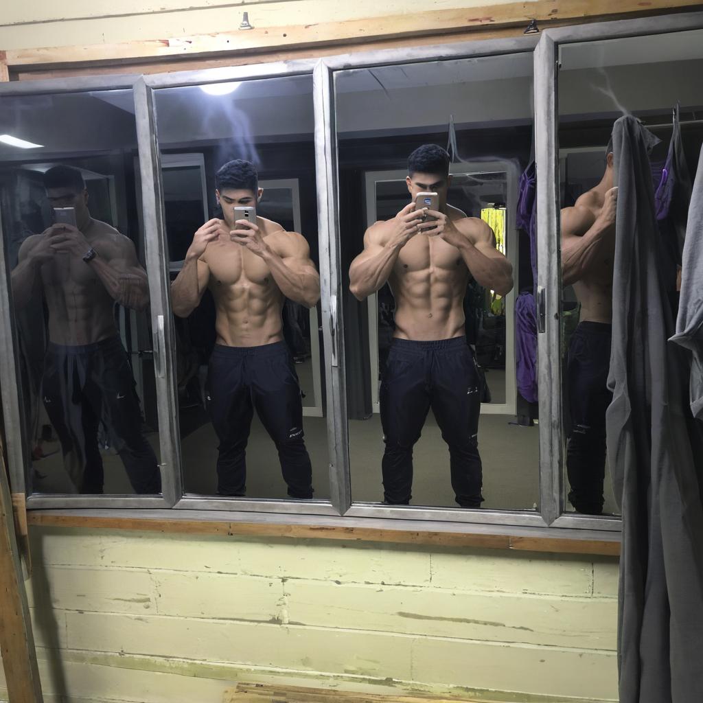 Transformative Fitness Journey: A Young Man's Reflection of Achievement