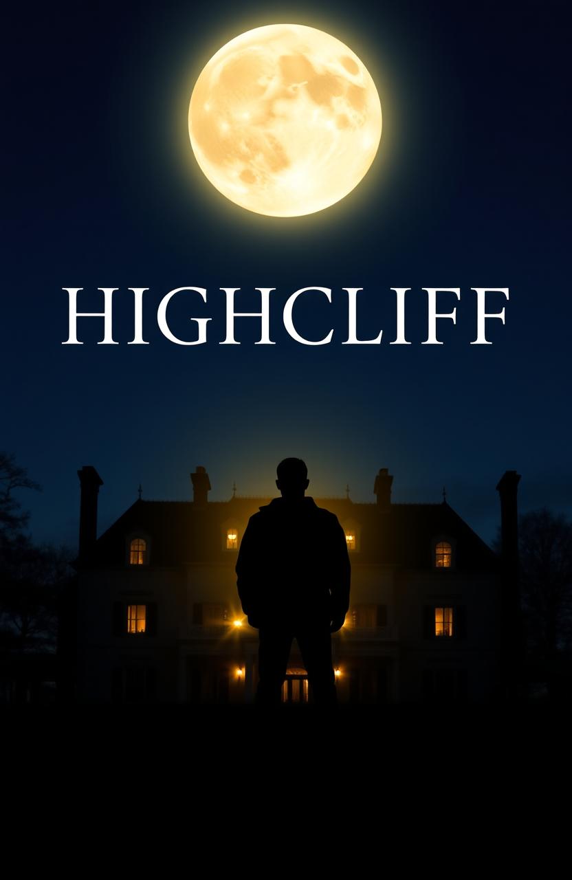 Highcliff: A Nighttime Elegance - Mansion Under the Moonlight