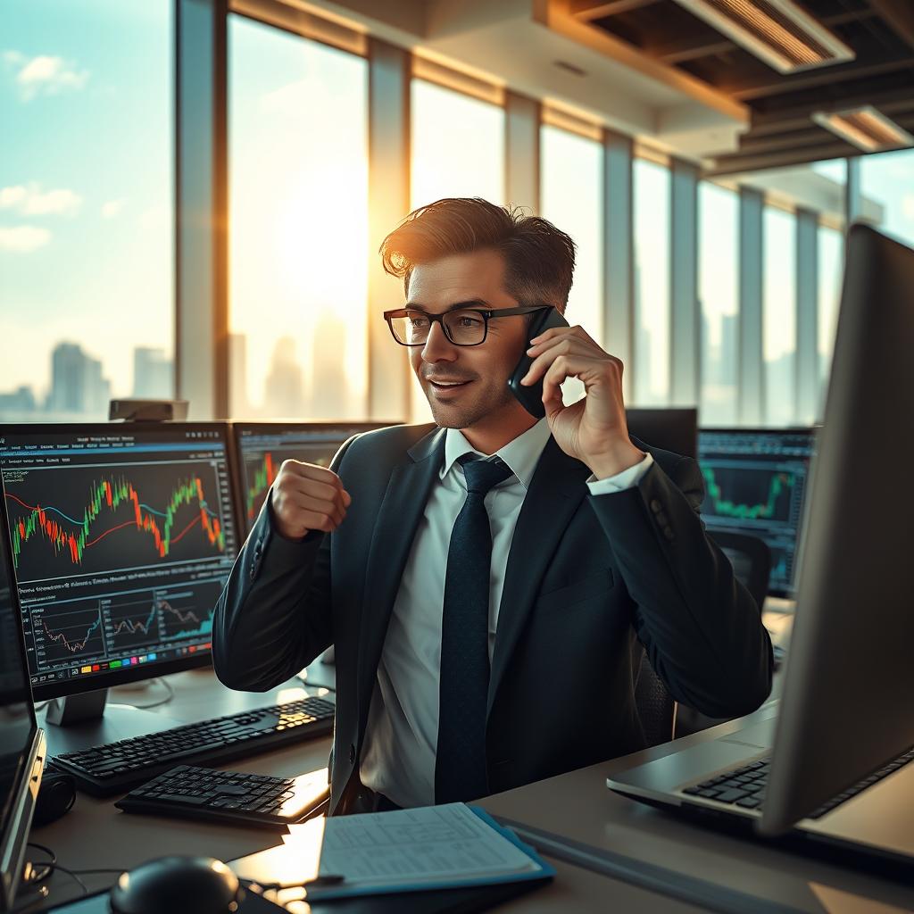 Dynamic Trader Life in a Bustling City | Idyllic