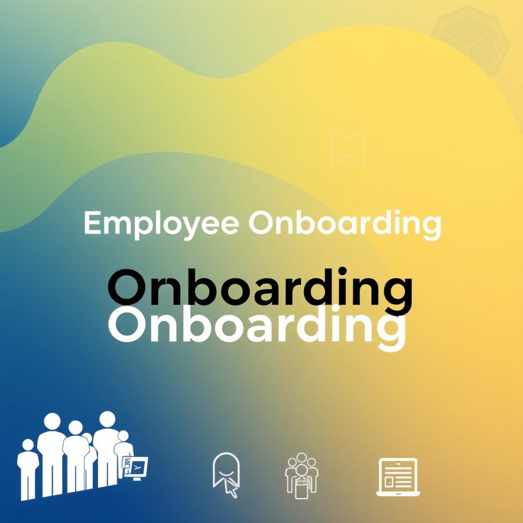Professional Employee Onboarding Banner Design