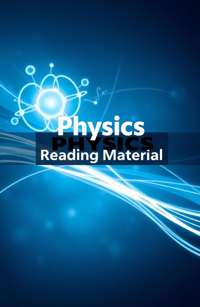 Engaging Physics Reading Material Cover Design for Students | PANTH ...