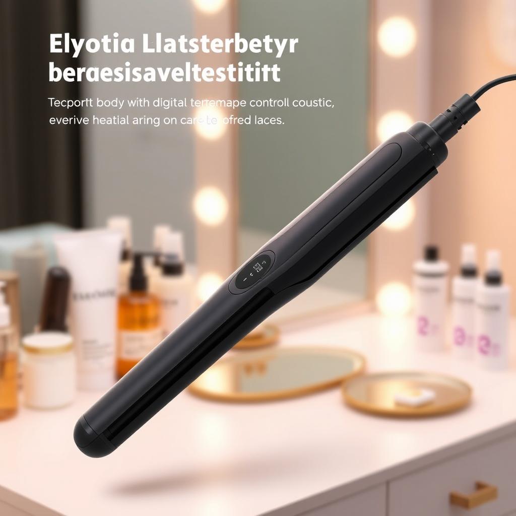 Effortless Styling with the Innovative Ergonomic Flat Iron
