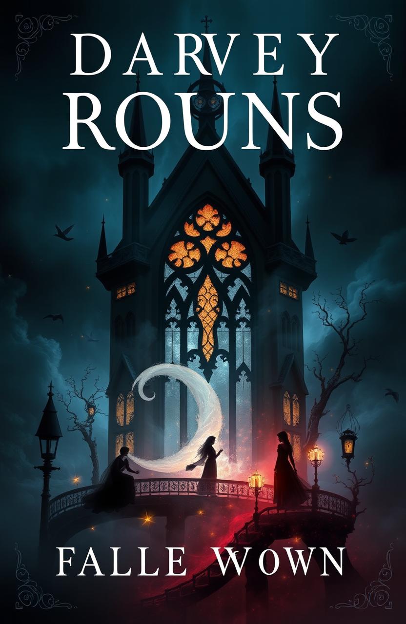 Enchanting Gothic Romance Book Cover Design | Ethereal Fantasy