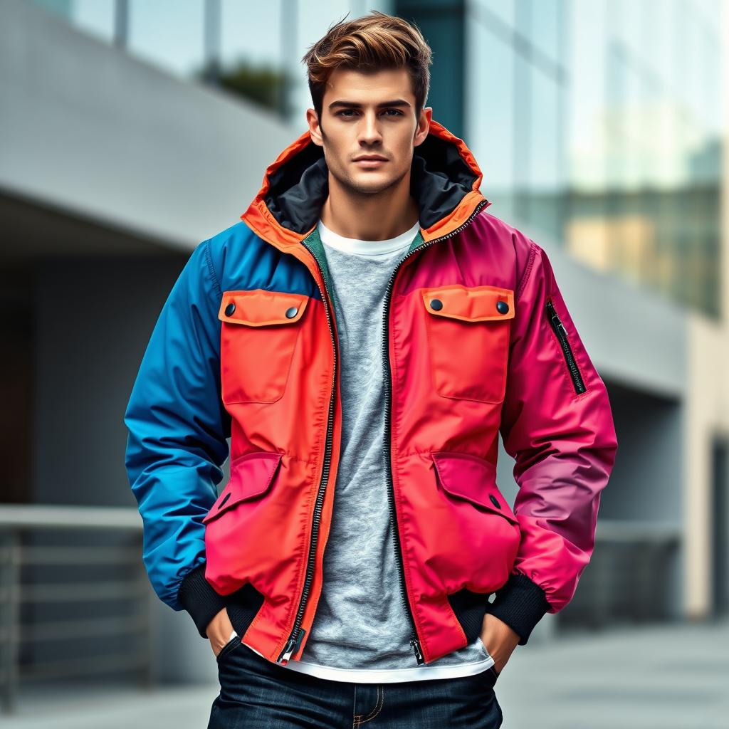 Trendy Parachute Jacket: Fashion Meets Functionality