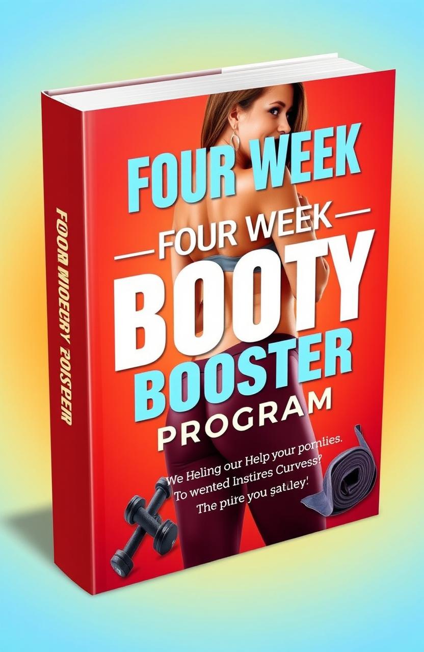 Four Week Booty Booster Program eBook Cover Design
