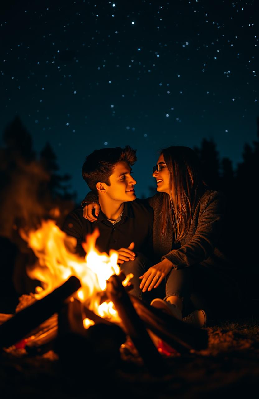 Midnight Flames: A Romantic Journey of College Love