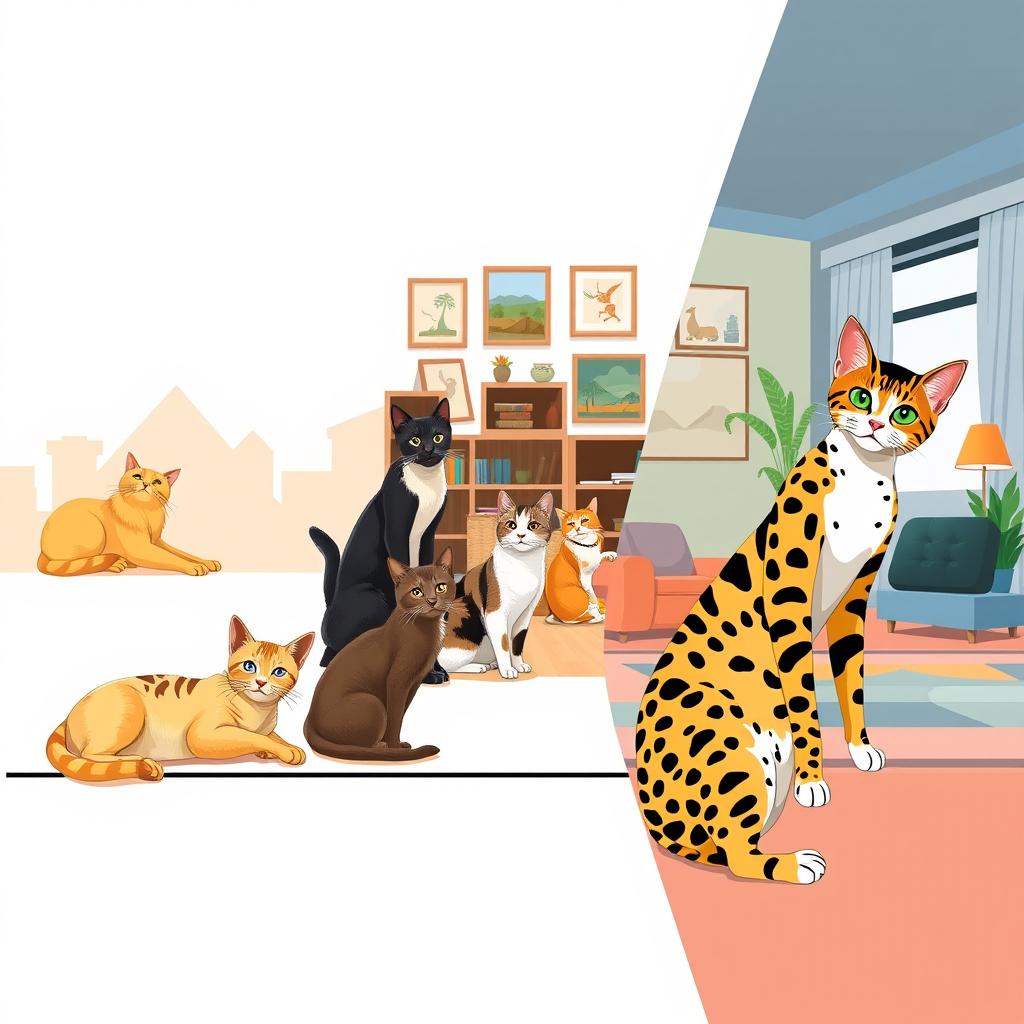 The Evolution of Cats: A Visual Journey Through Time