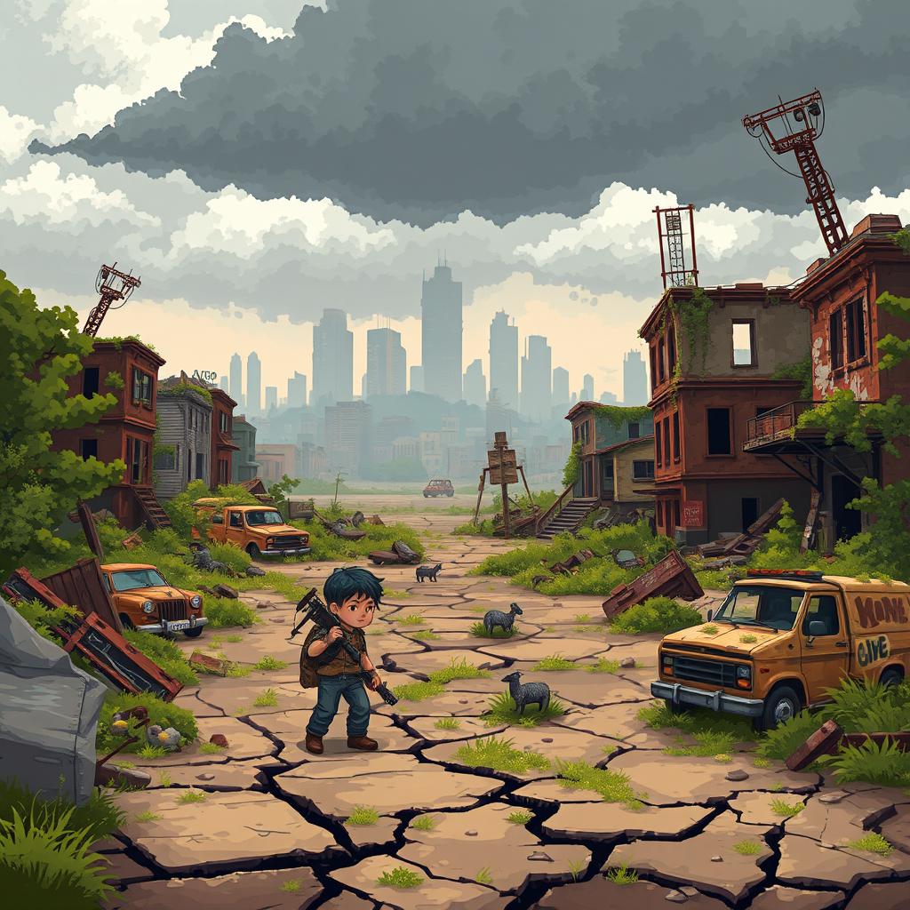 Post-Apocalyptic Pixel Art: Surviving a Shattered World